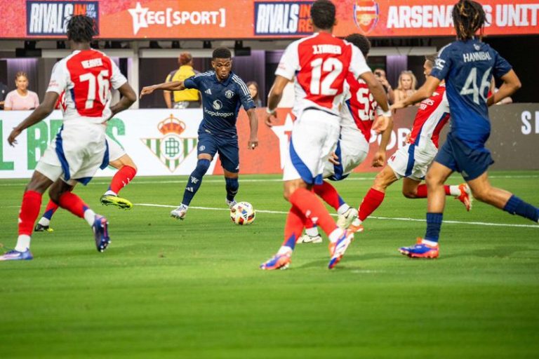 Manchester United suffer double injury blow in Arsenal loss - Pepeta